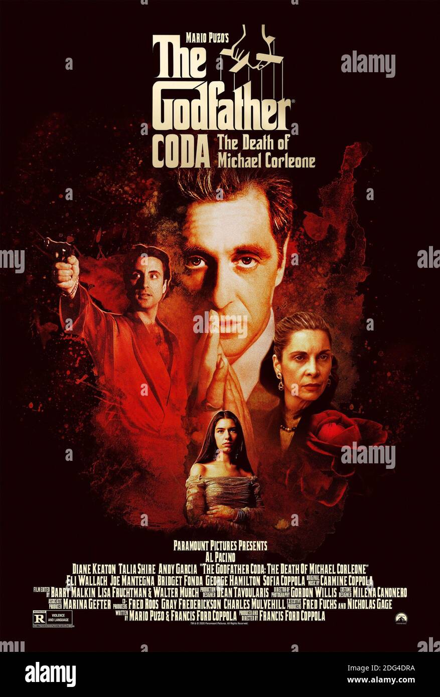 The Godfather Coda The Death Of Michael Corleone Aka The Godfather Part Iii Us Poster