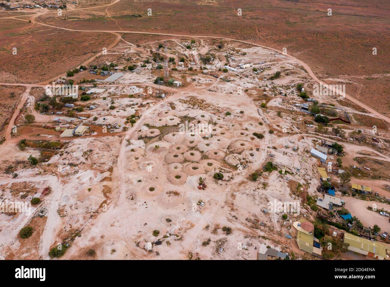 The outback opal mining town of White Cliffs, New South Wales ...