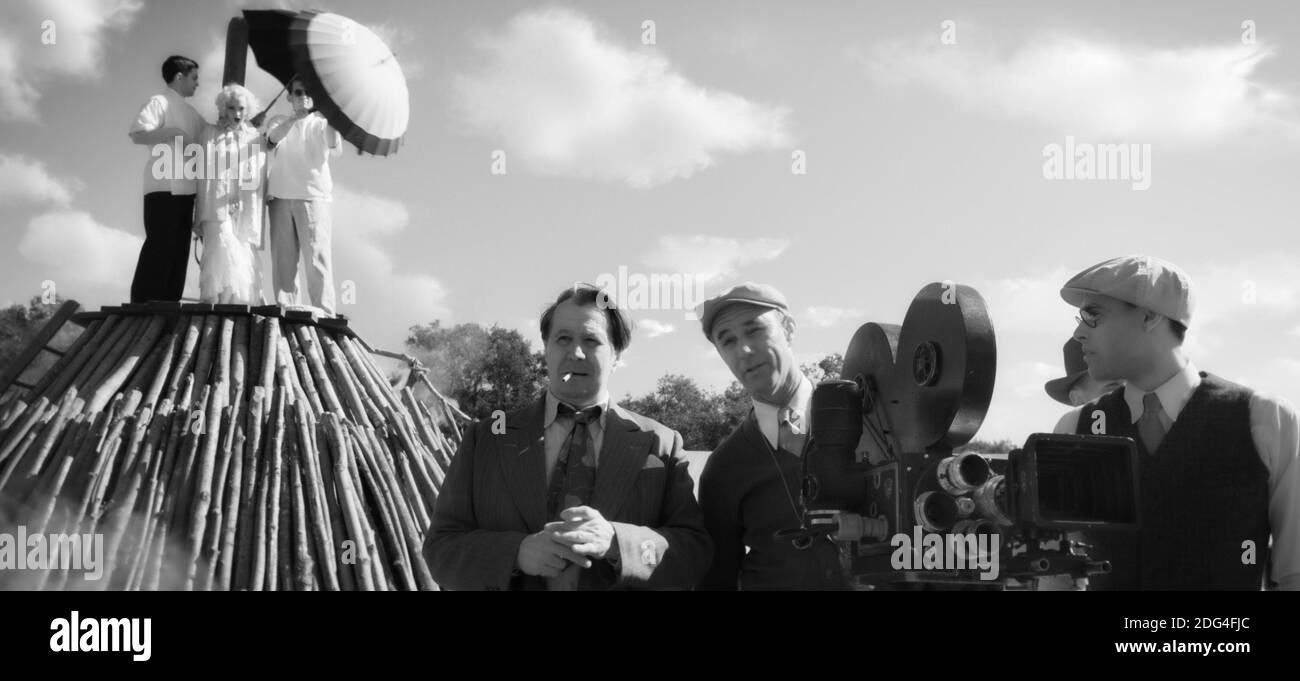 MANK, top left: Amanda Seyfried as Marion Davies; bottom from left ...