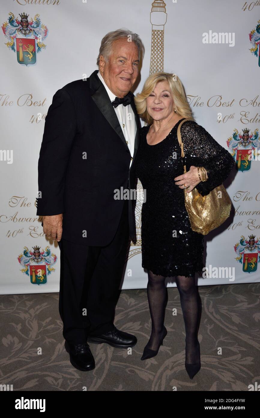 Massimo Gargia, Nicoletta attending The 40th Best Award Gala at Four ...