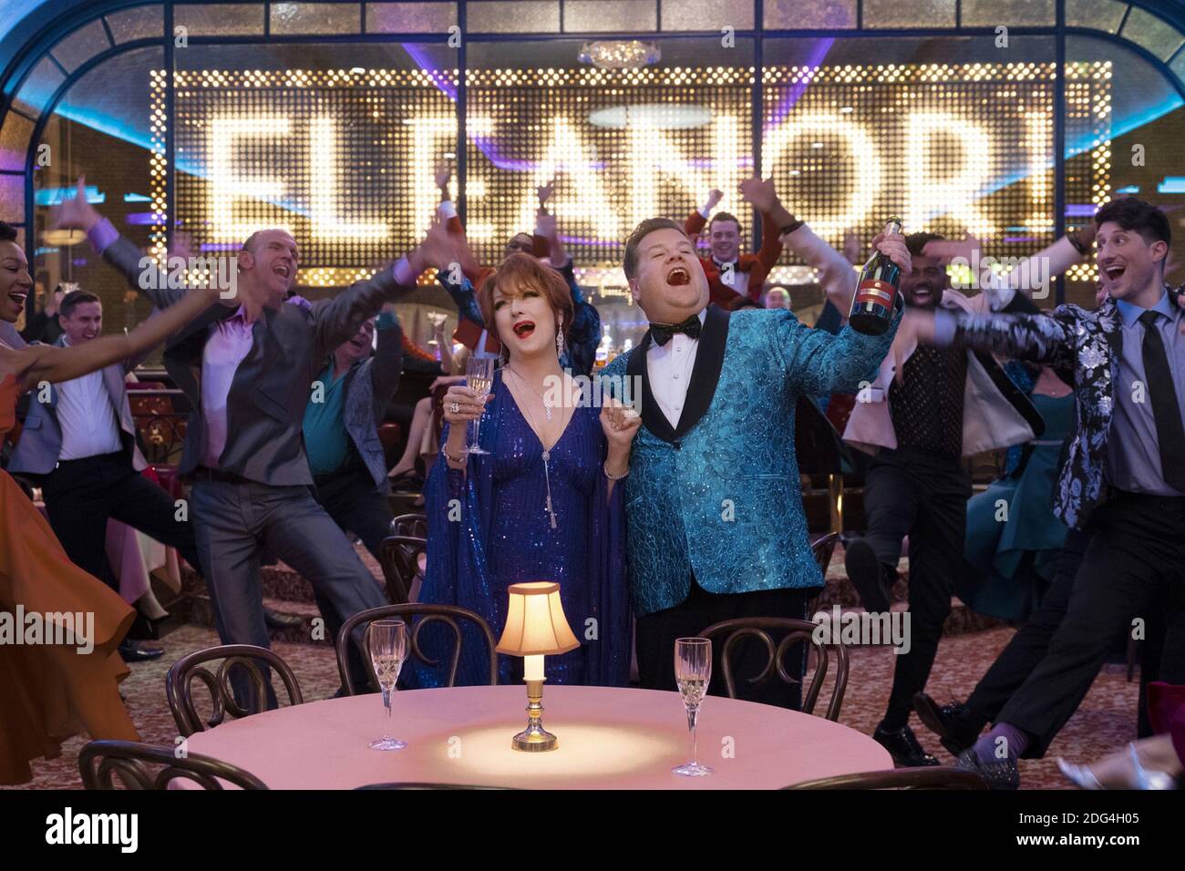THE PROM, from left: Meryl Streep, James Corden, 2020. ph: Melinda Sue ...