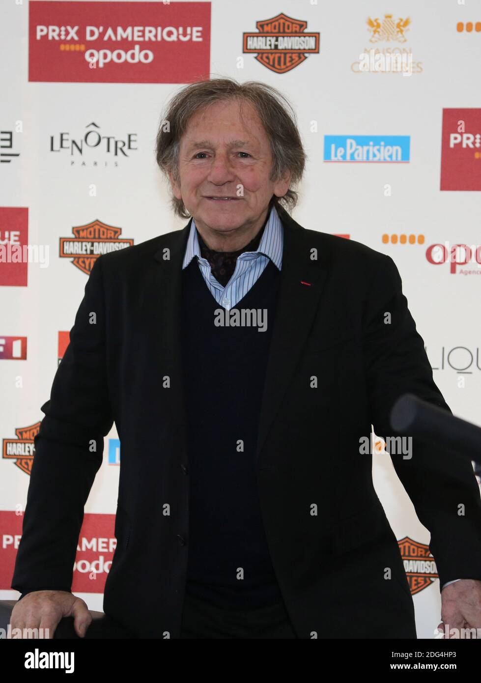 Mario Luraschi attending the 96th Prix d'Amerique Opodo at Vincennes ...