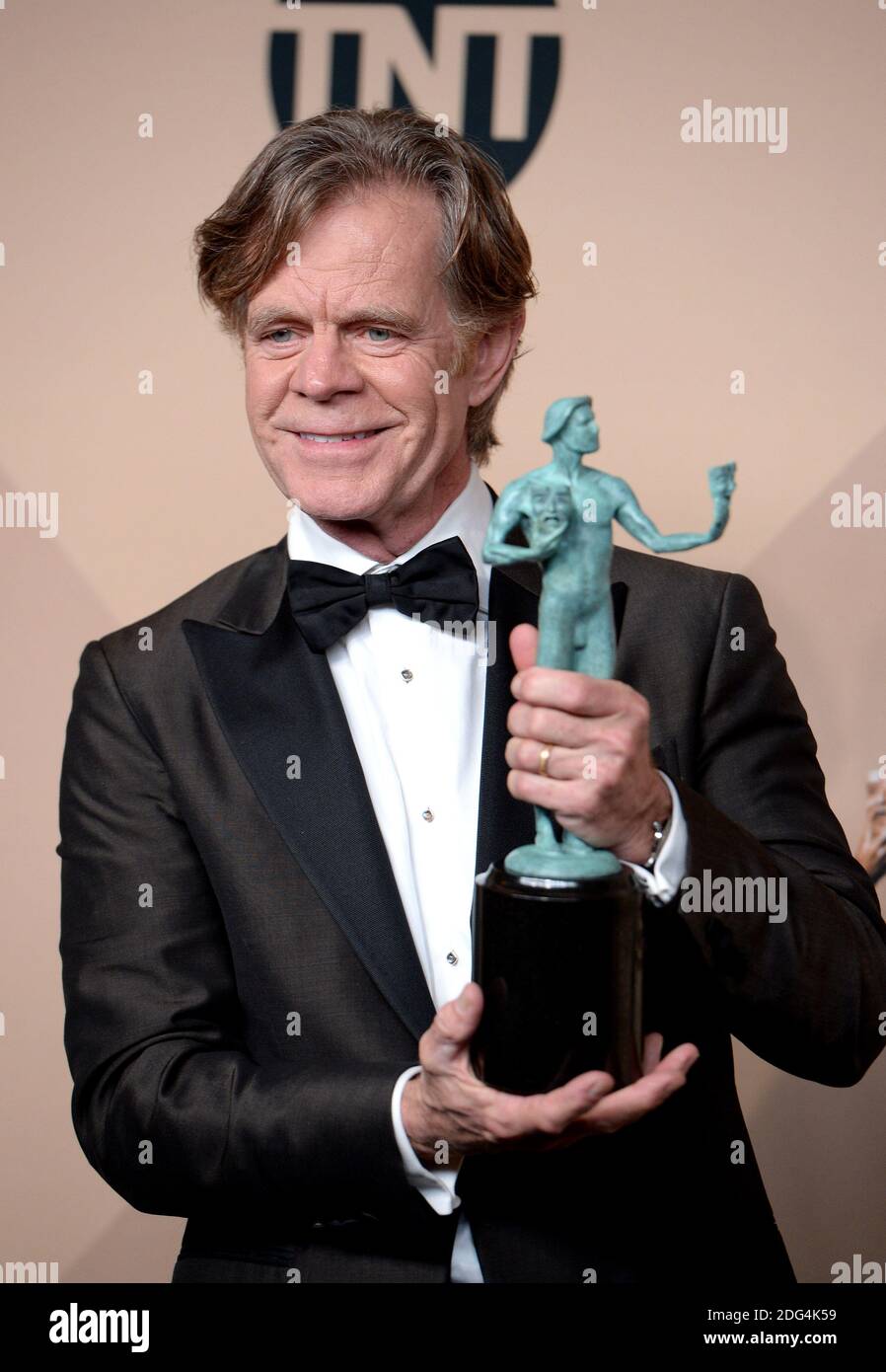 William H. Macy poses in the press room during the 23rd Annual Screen ...