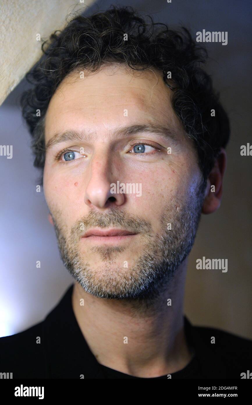 Simon Buret (Aaron) pose a l'occasion du 24eme Festival International ...