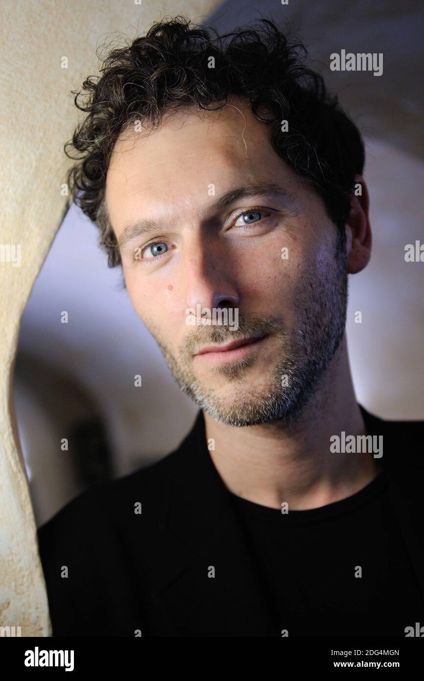 Simon Buret (Aaron) pose a l'occasion du 24eme Festival International ...