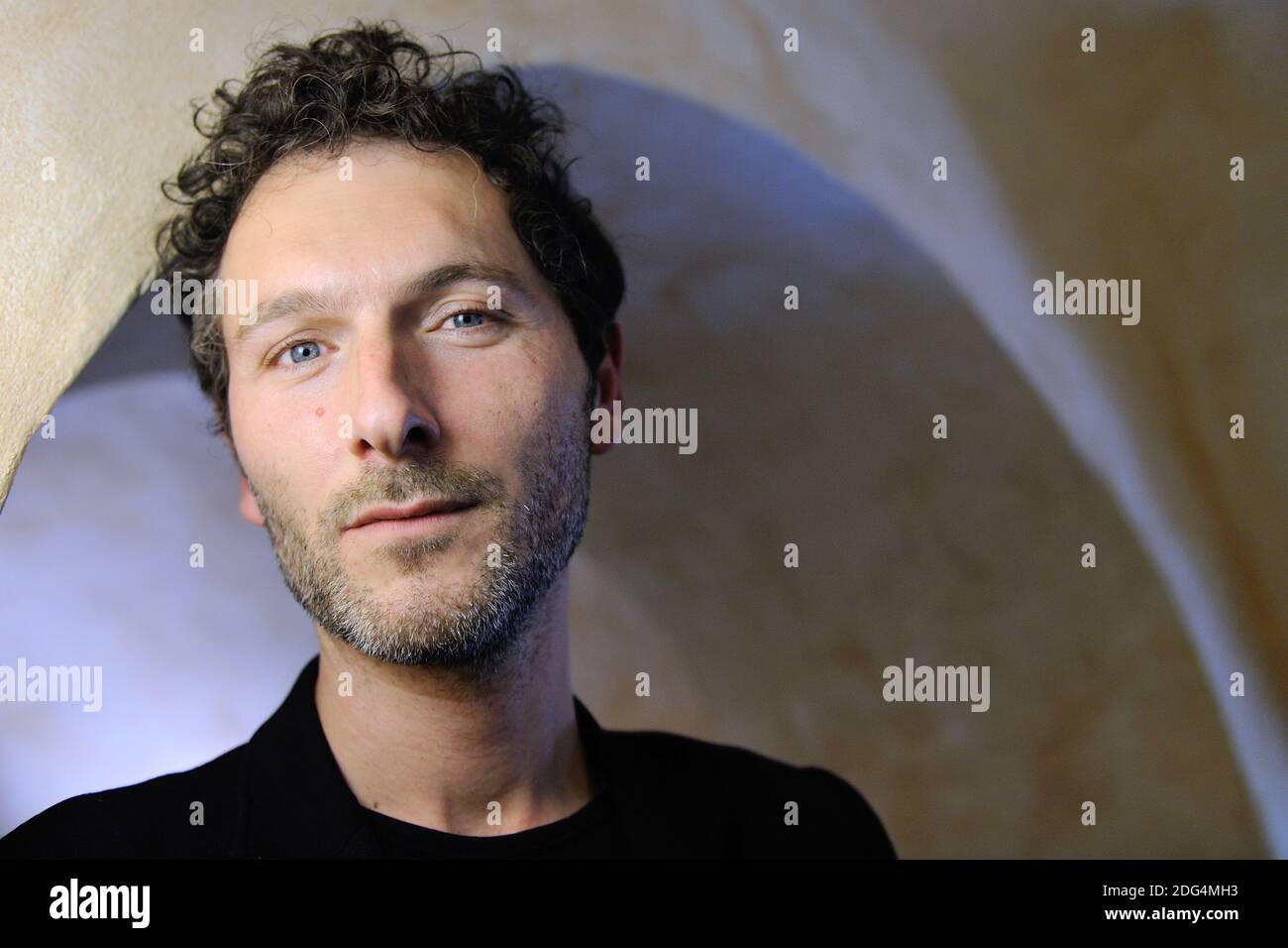 Simon Buret (Aaron) pose a l'occasion du 24eme Festival International ...