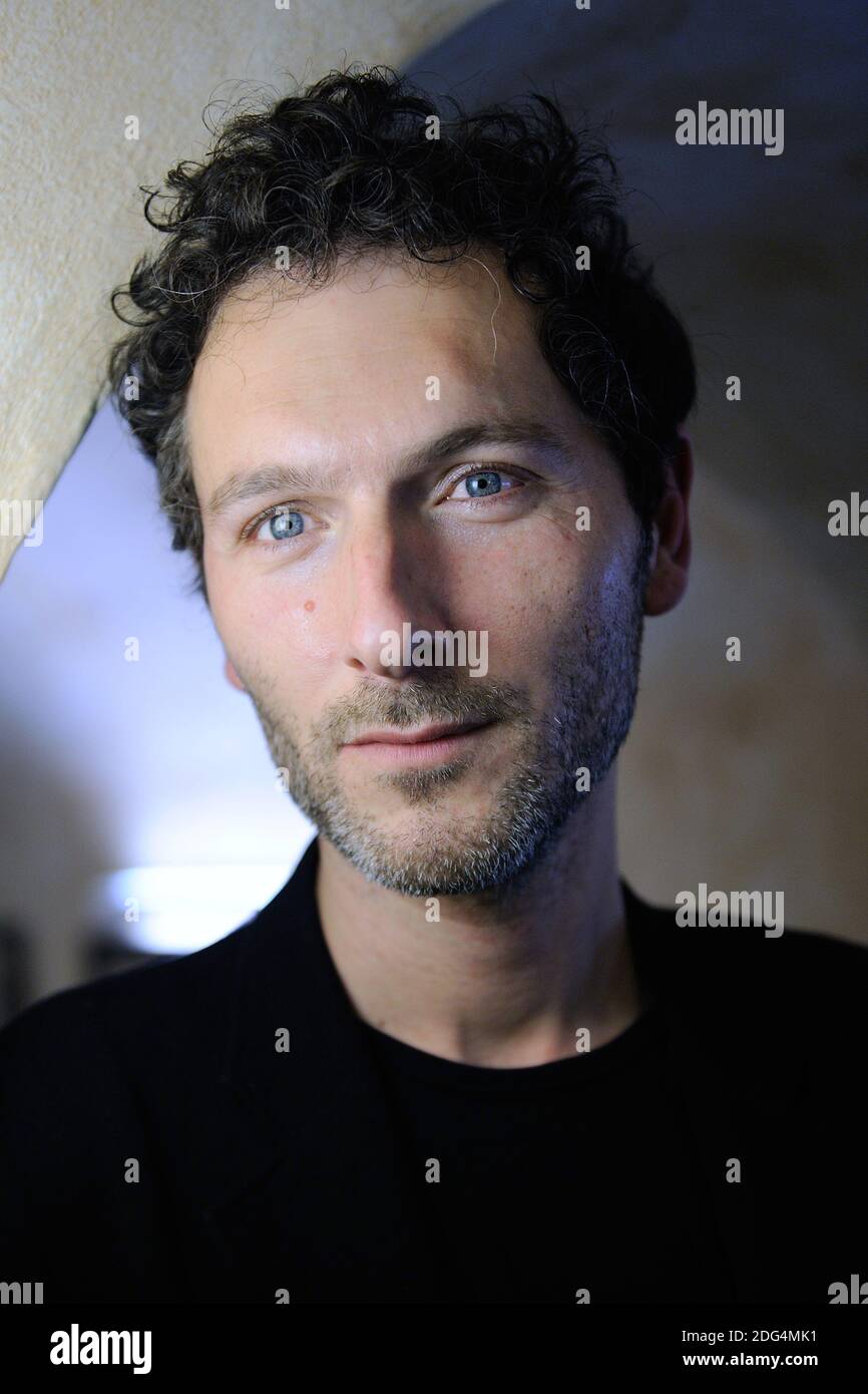 Simon Buret (Aaron) pose a l'occasion du 24eme Festival International ...