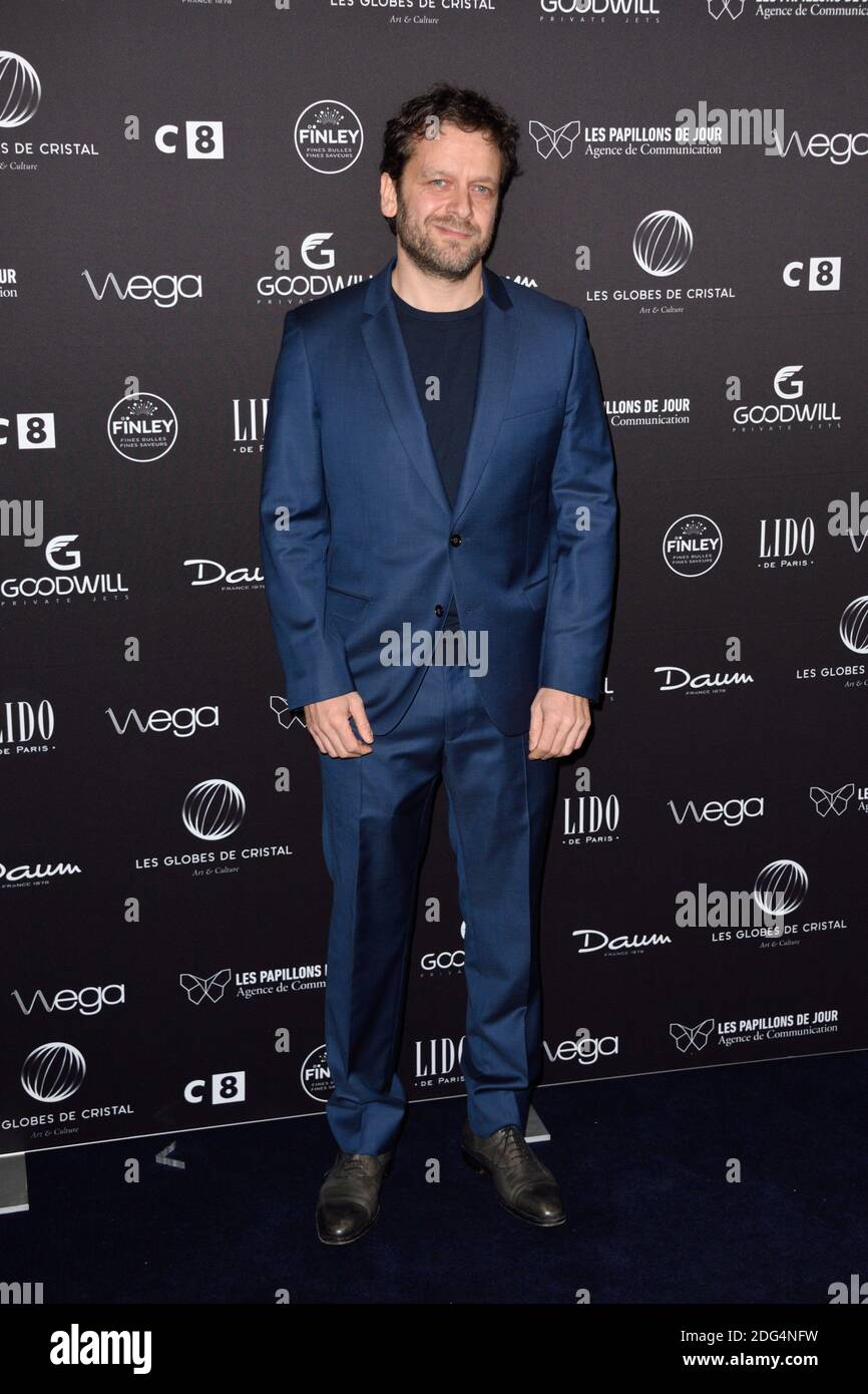 Jonathan Zaccai lors de la soiree des Globes de Cristal au Lido a Paris ...