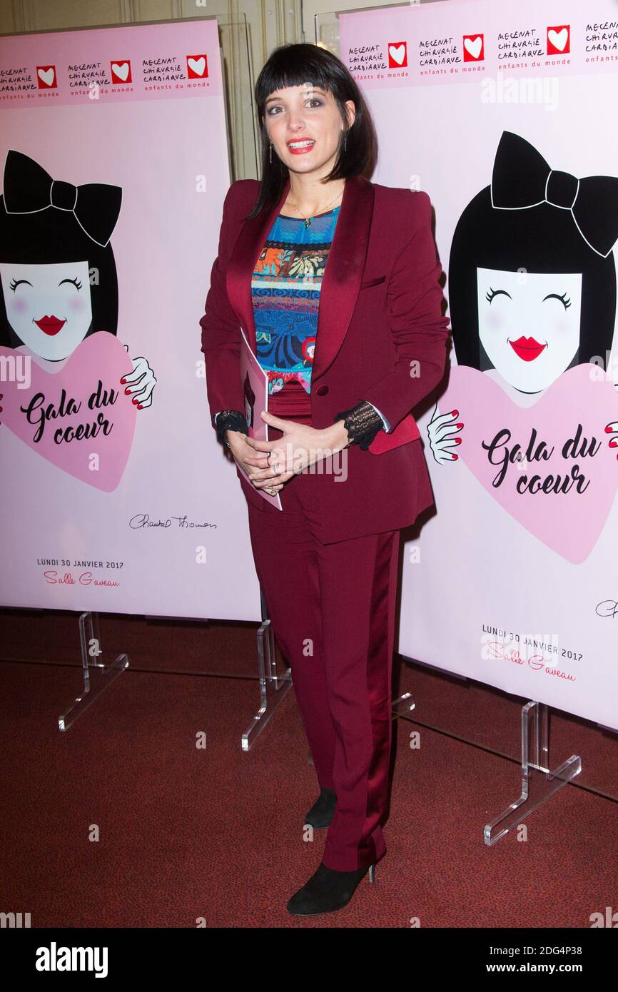 Erika Moulet Lors de la soiree de Gala du Coeur de Mecenat Chirurgie ...