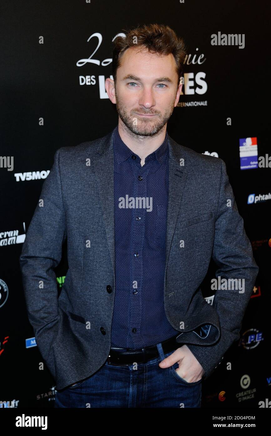 Mathias Thery attending the 22nd Lumieres Award Ceremony at Theatre de ...