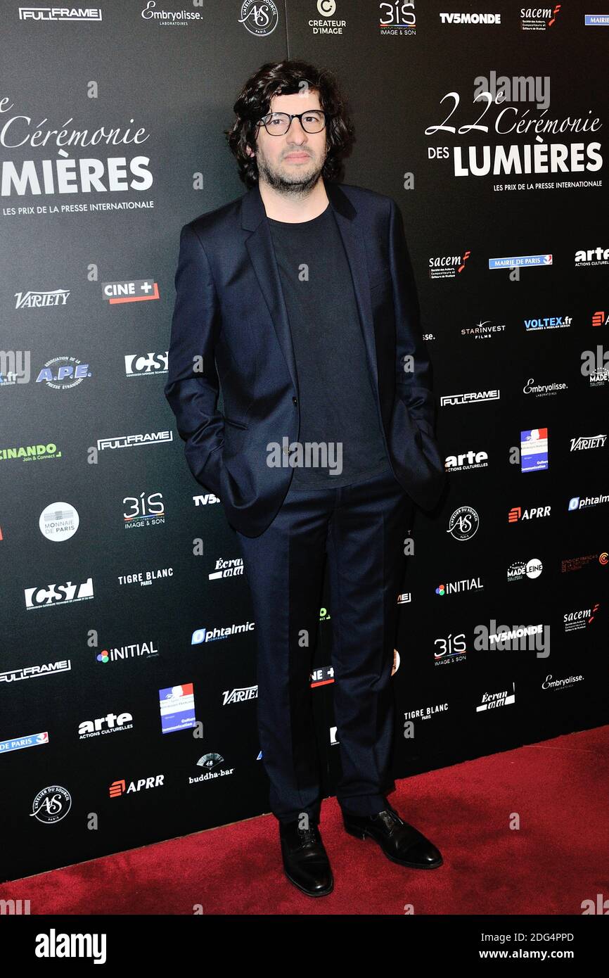 Eric Caravaca attending the 22nd Lumieres Award Ceremony at Theatre de ...