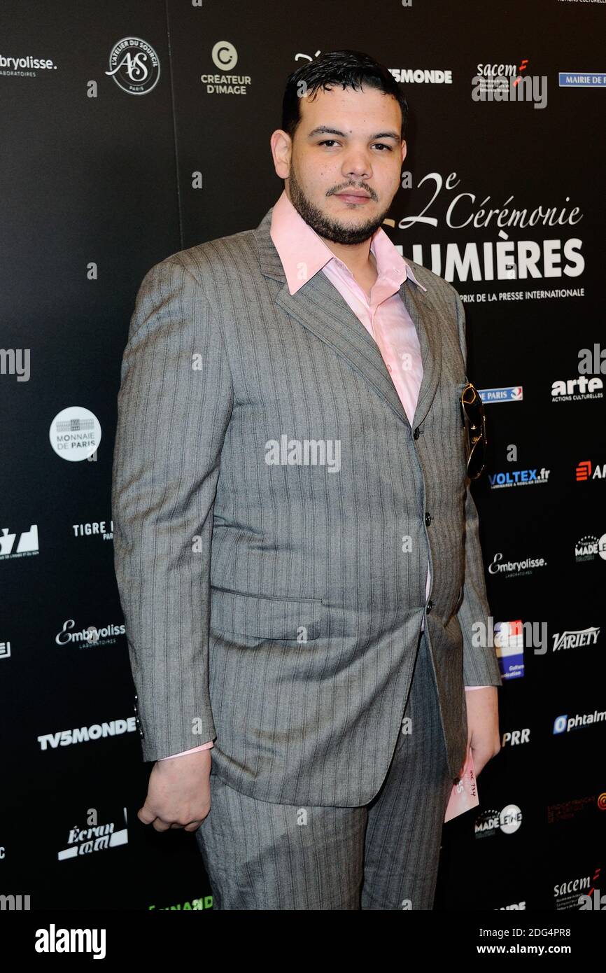 Sadek attending the 22nd Lumieres Award Ceremony at Theatre de La ...