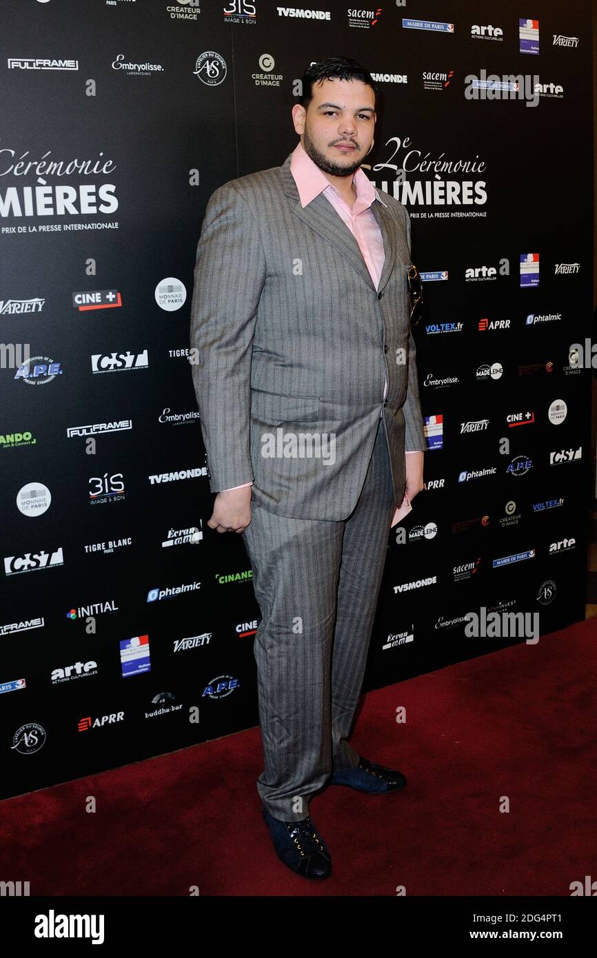 Sadek attending the 22nd Lumieres Award Ceremony at Theatre de La ...