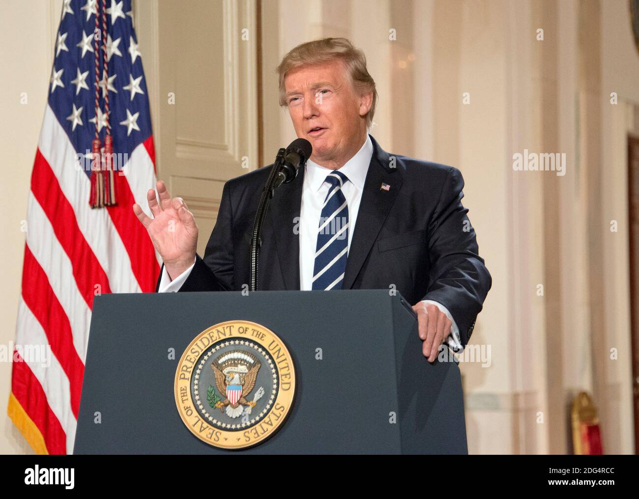 United States President Donald J. Trump announces Judge Neil Gorsuch as ...