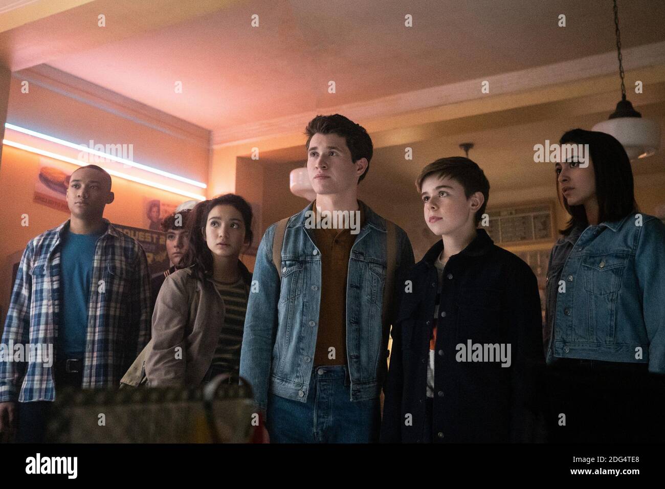 THE HARDY BOYS, from left: Adam Swain, Cristian Perri, Riley O'Donnell ...