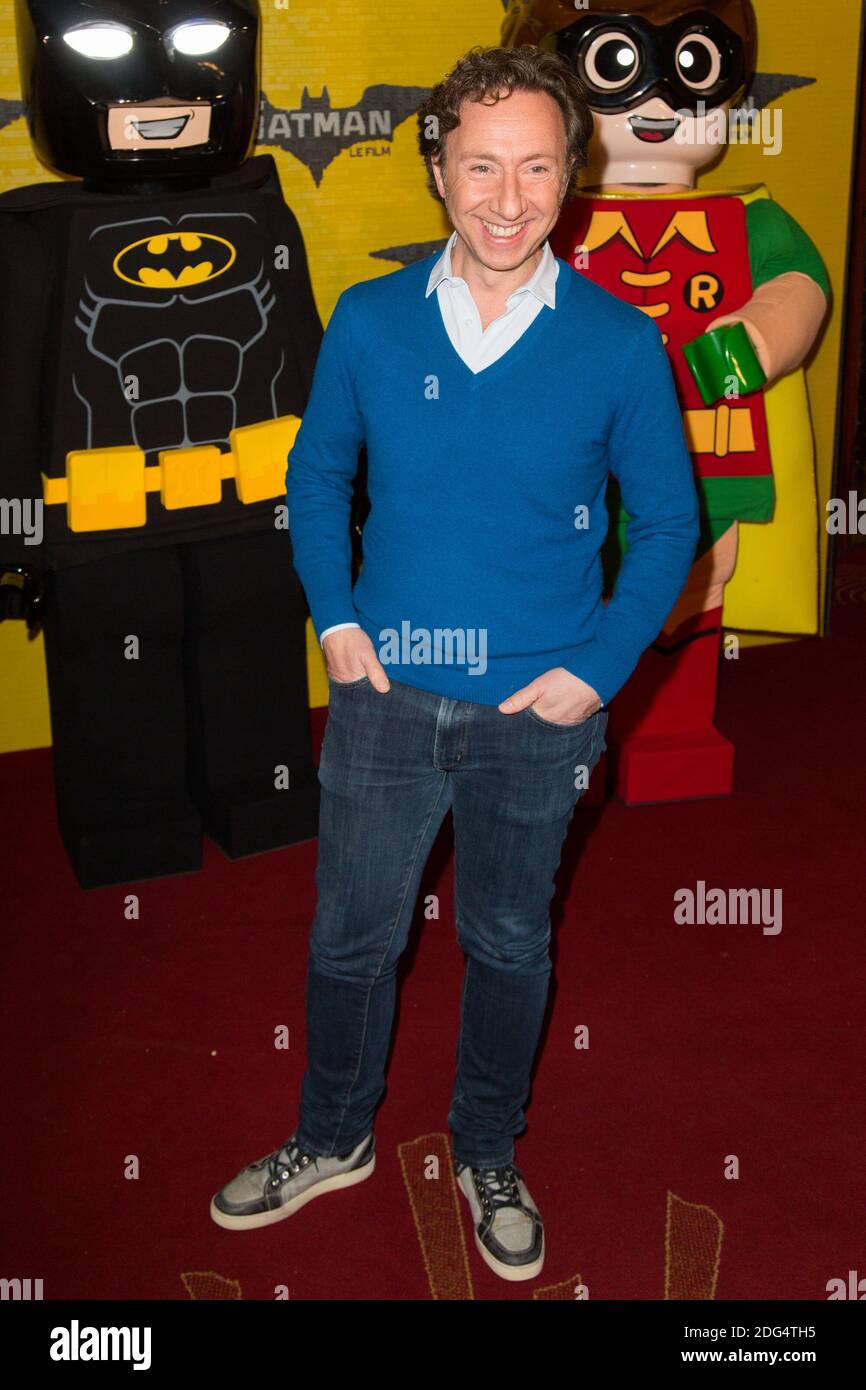 Stephane Bern lors de l'avant-premiere du film 'Lego Batman' au Grand ...