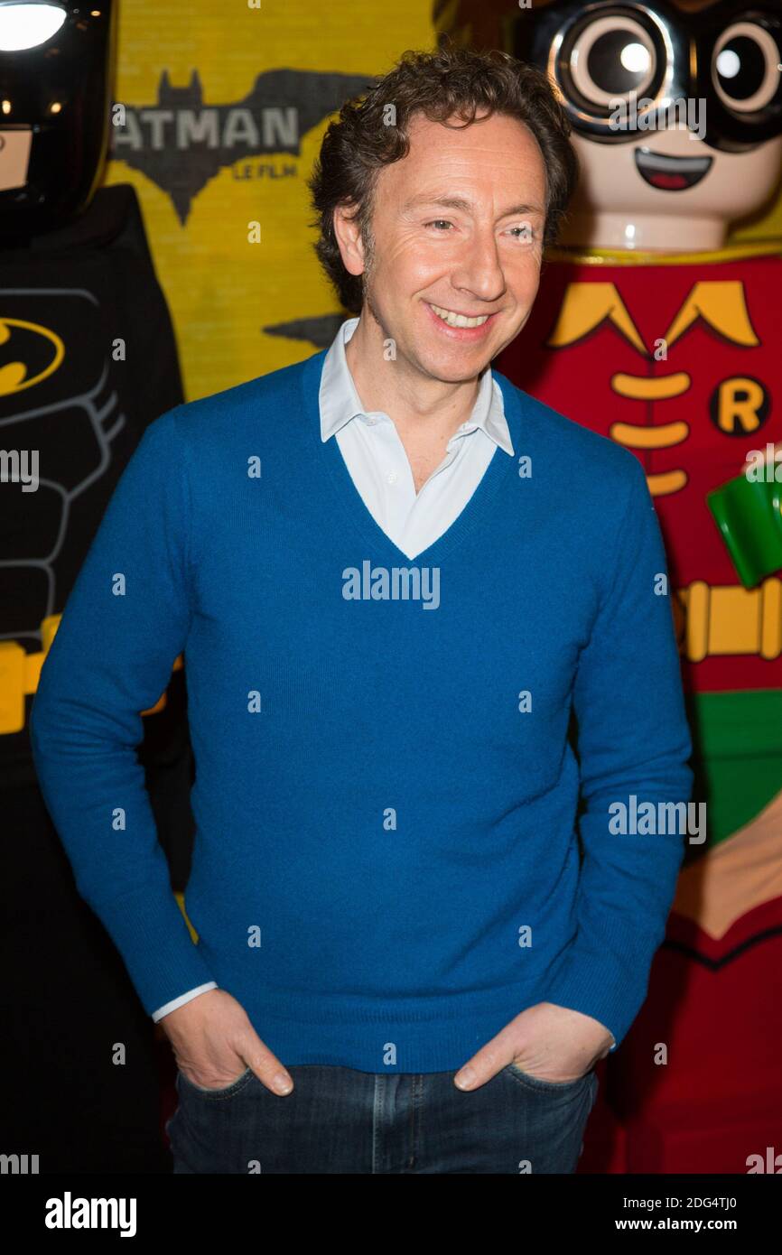 Stephane Bern lors de l'avant-premiere du film 'Lego Batman' au Grand ...