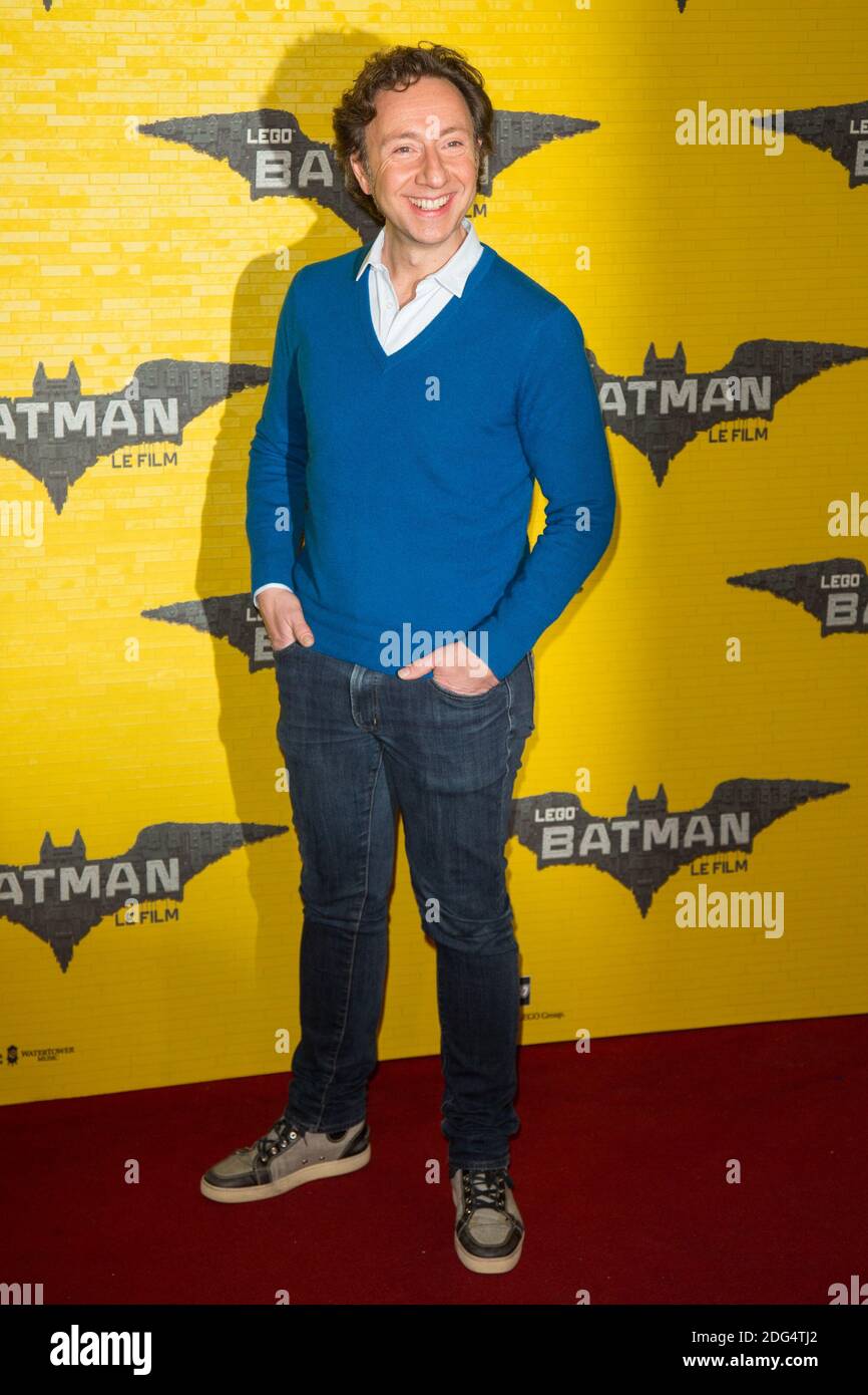 Stephane Bern lors de l'avant-premiere du film 'Lego Batman' au Grand ...
