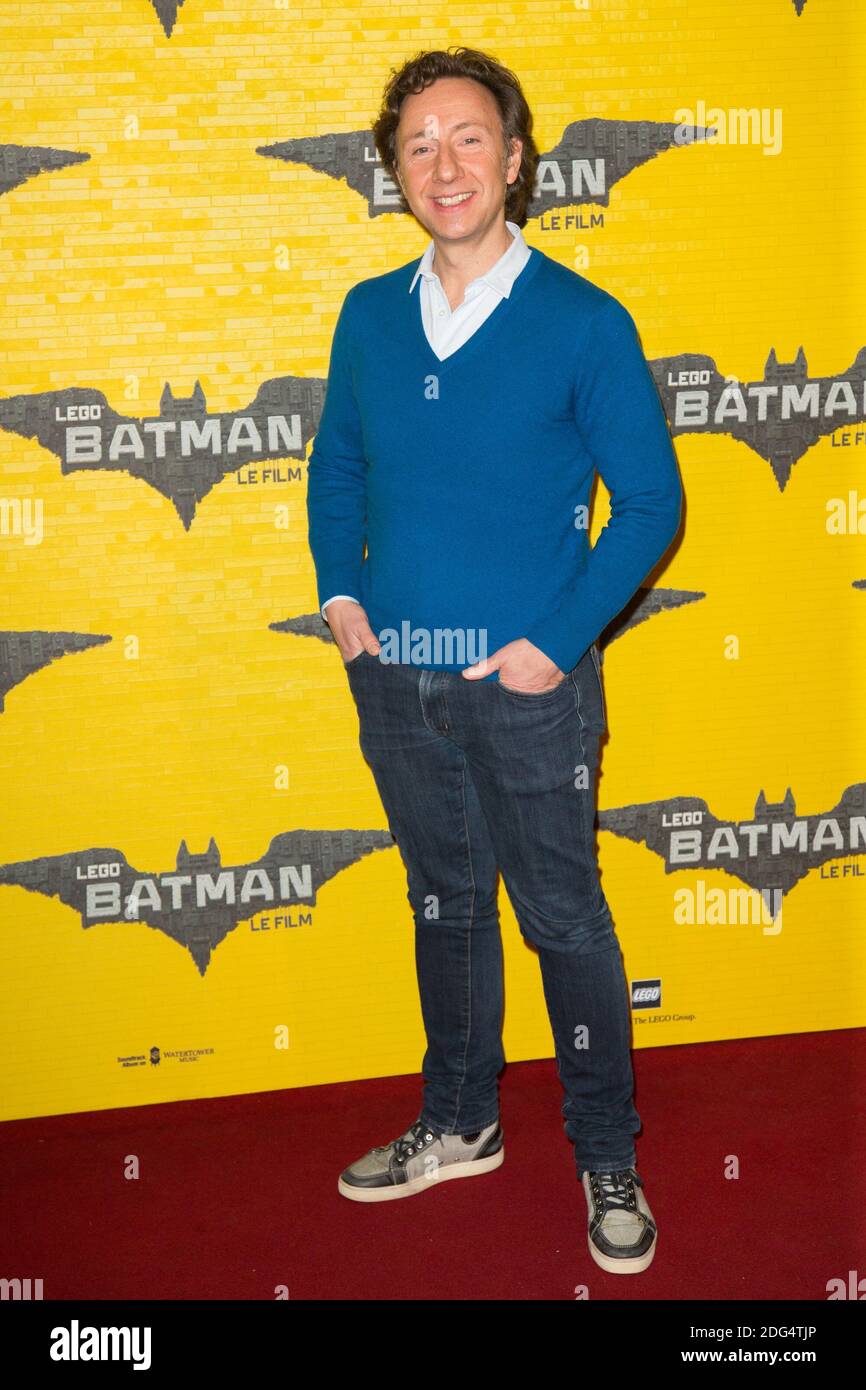 Stephane Bern lors de l'avant-premiere du film 'Lego Batman' au Grand ...