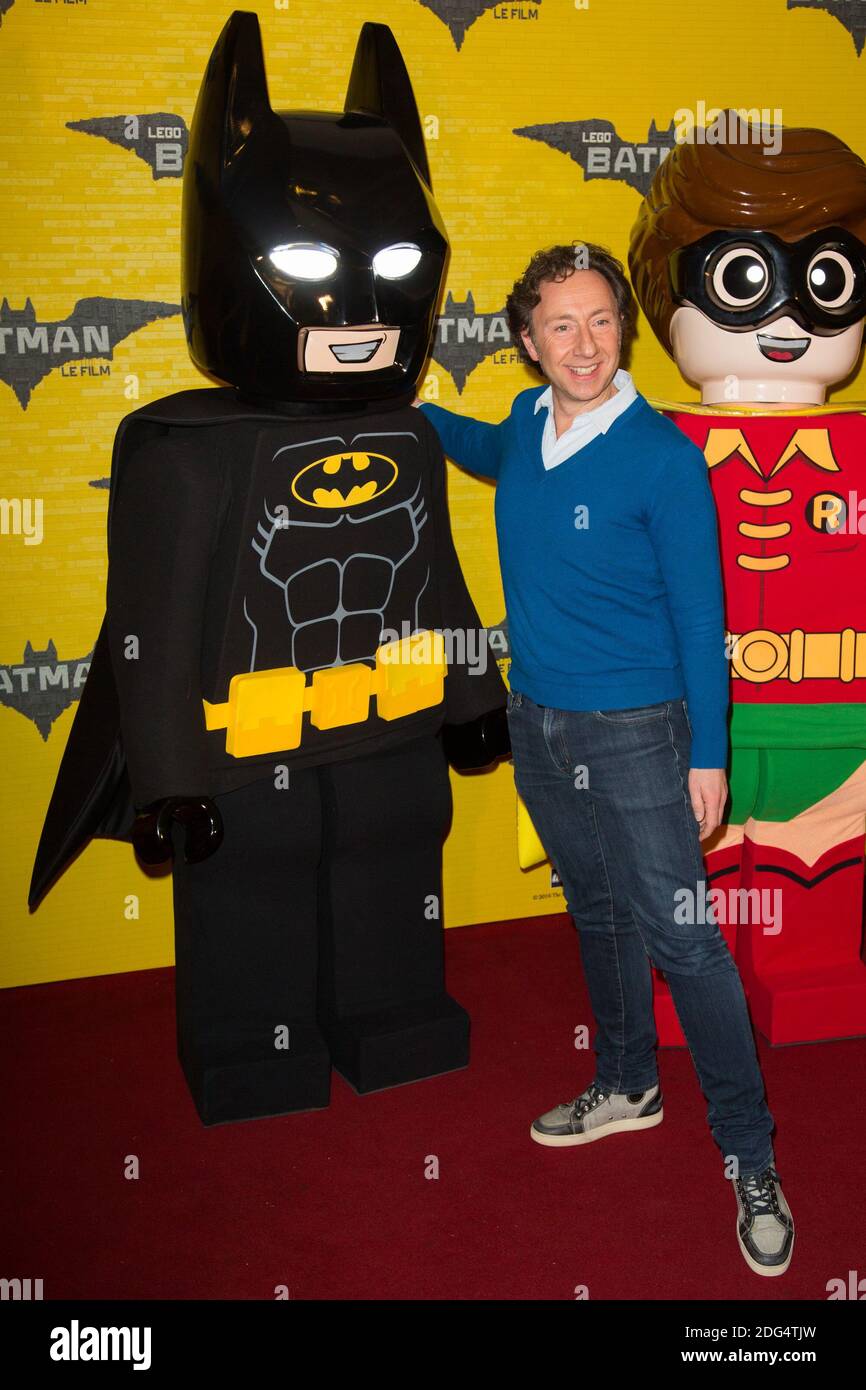 Stephane Bern lors de l'avant-premiere du film 'Lego Batman' au Grand ...