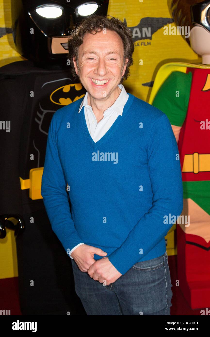 Stephane Bern lors de l'avant-premiere du film 'Lego Batman' au Grand ...