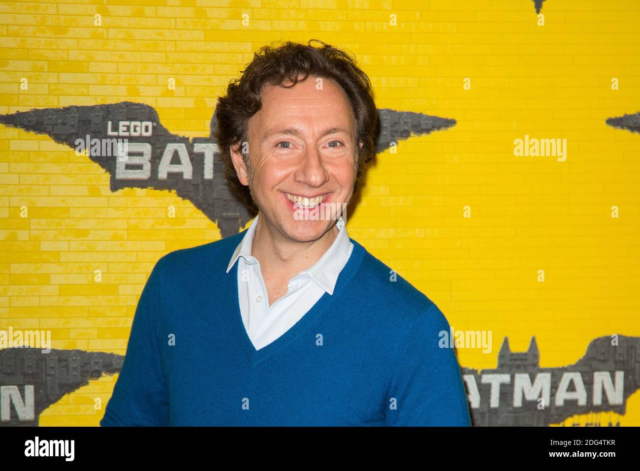 Stephane Bern lors de l'avant-premiere du film 'Lego Batman' au Grand ...
