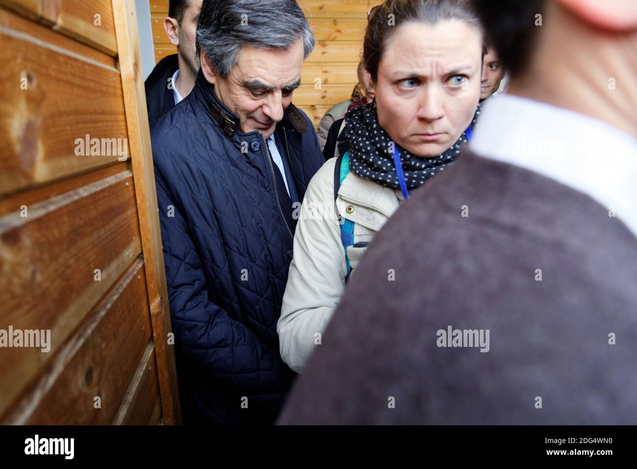 Les Republicains candidate for the 2017 presidential elections Francois ...