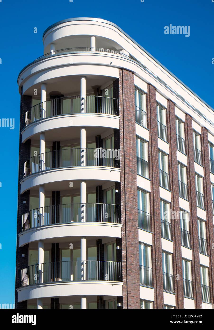 Modern apartment house in Berlin Stock Photo - Alamy