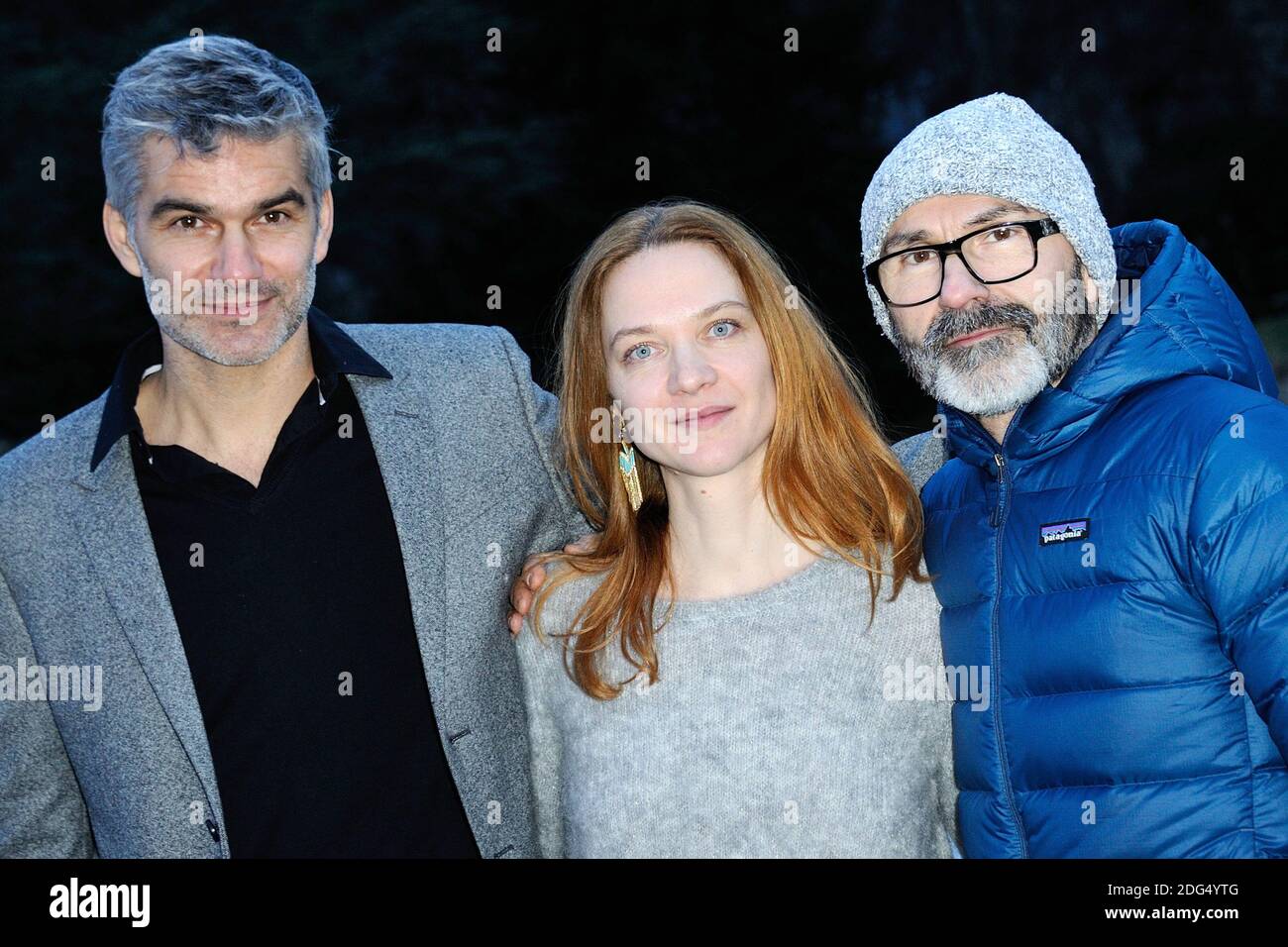 Francois Vincentelli, Odile Vuillemin et Renaud Bertrand assistent au ...