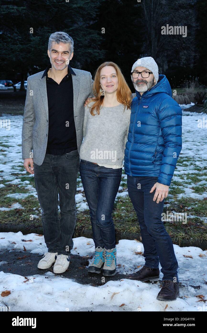 Francois Vincentelli, Odile Vuillemin et Renaud Bertrand assistent au ...