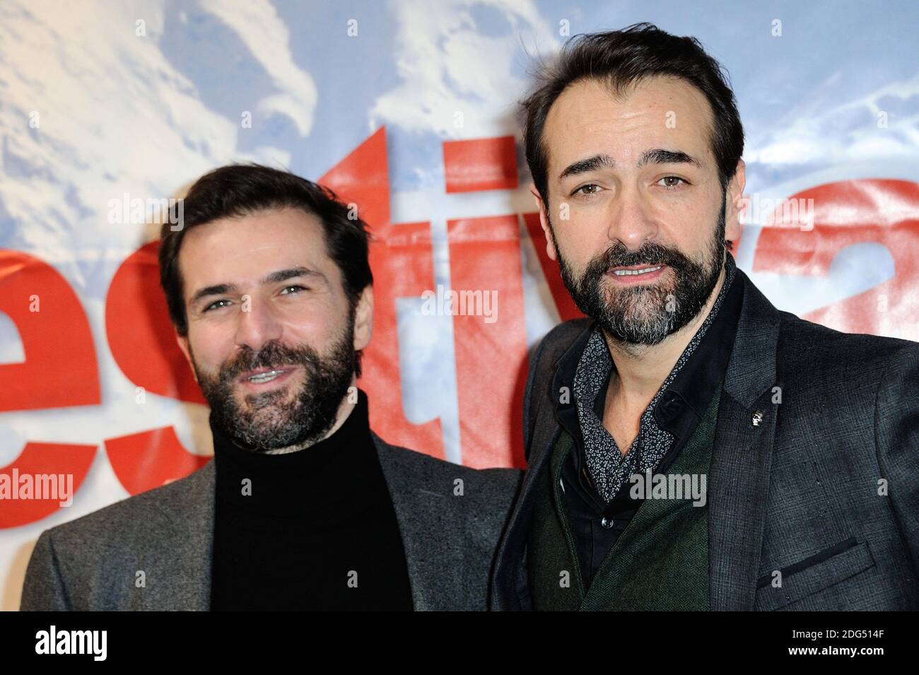 Mikael Fitoussi et Gregory Fitoussi assistent a un photocall lors du ...