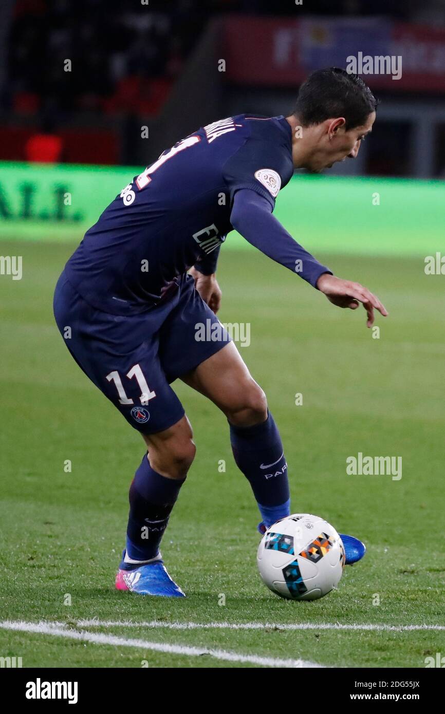 PSG's Angel Di Maria during the French First League soccer match, PSG ...