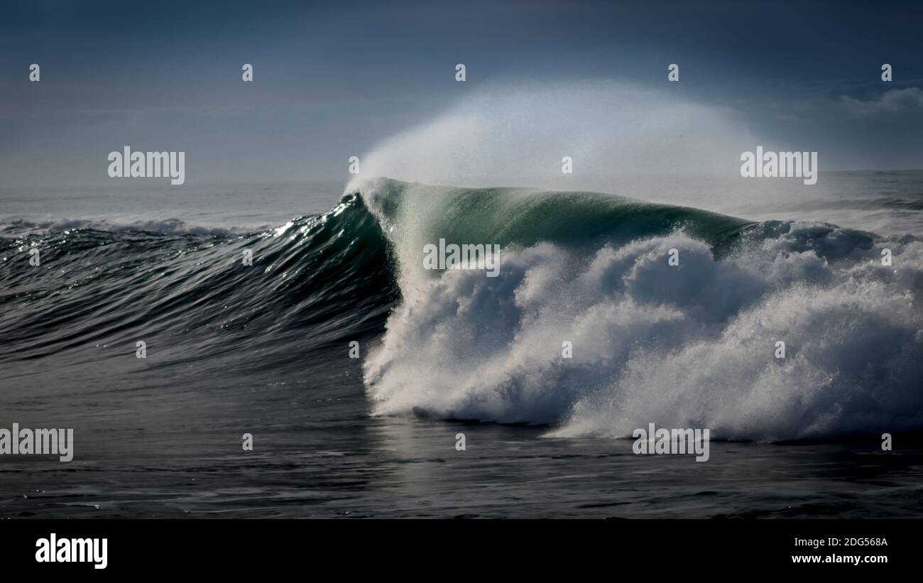 Big wave on beach hi-res stock photography and images - Alamy