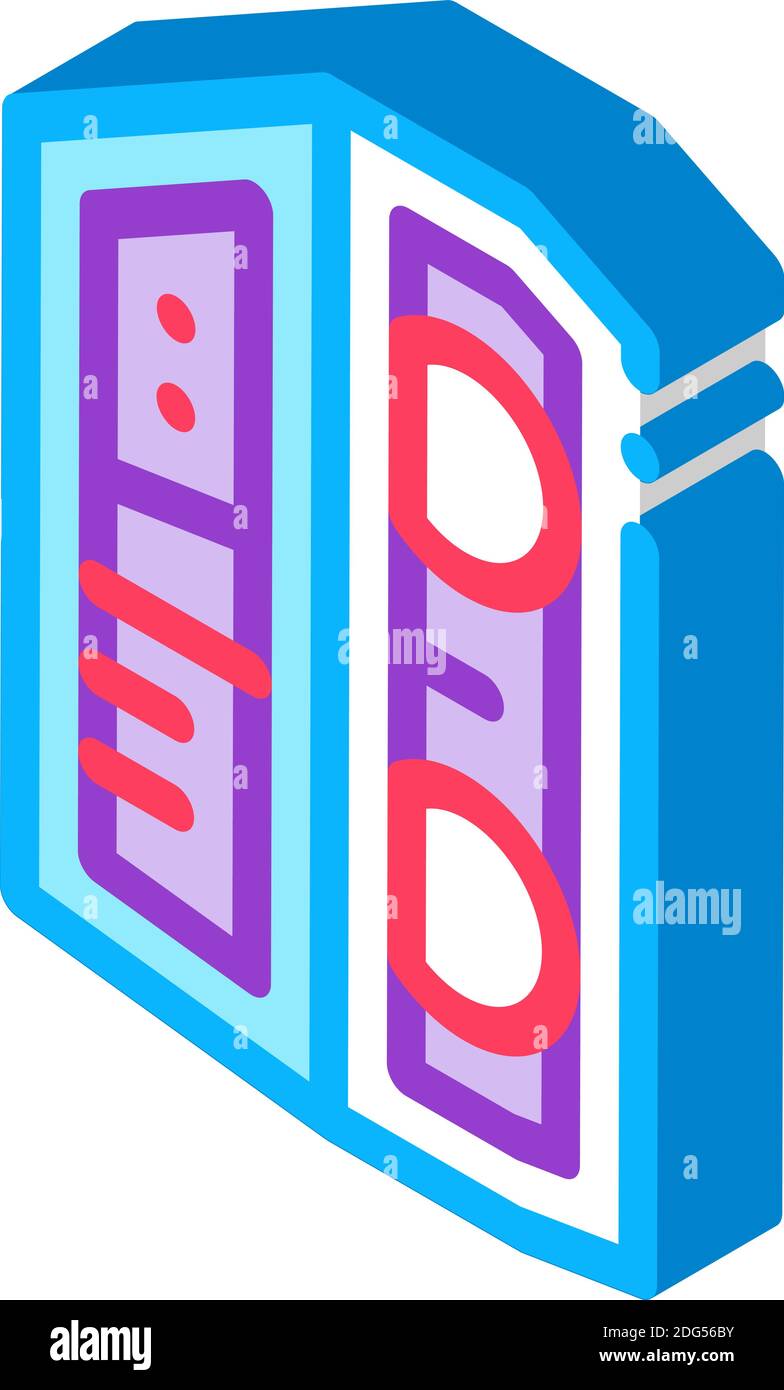 system unit computer isometric icon vector illustration Stock Vector ...