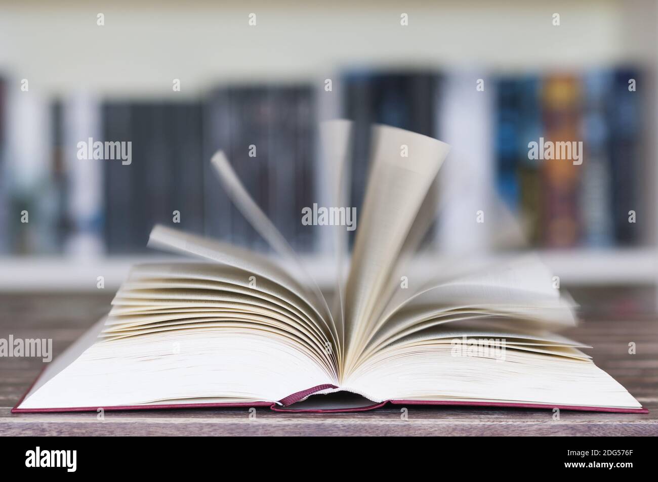 Flying book pages hi-res stock photography and images - Alamy
