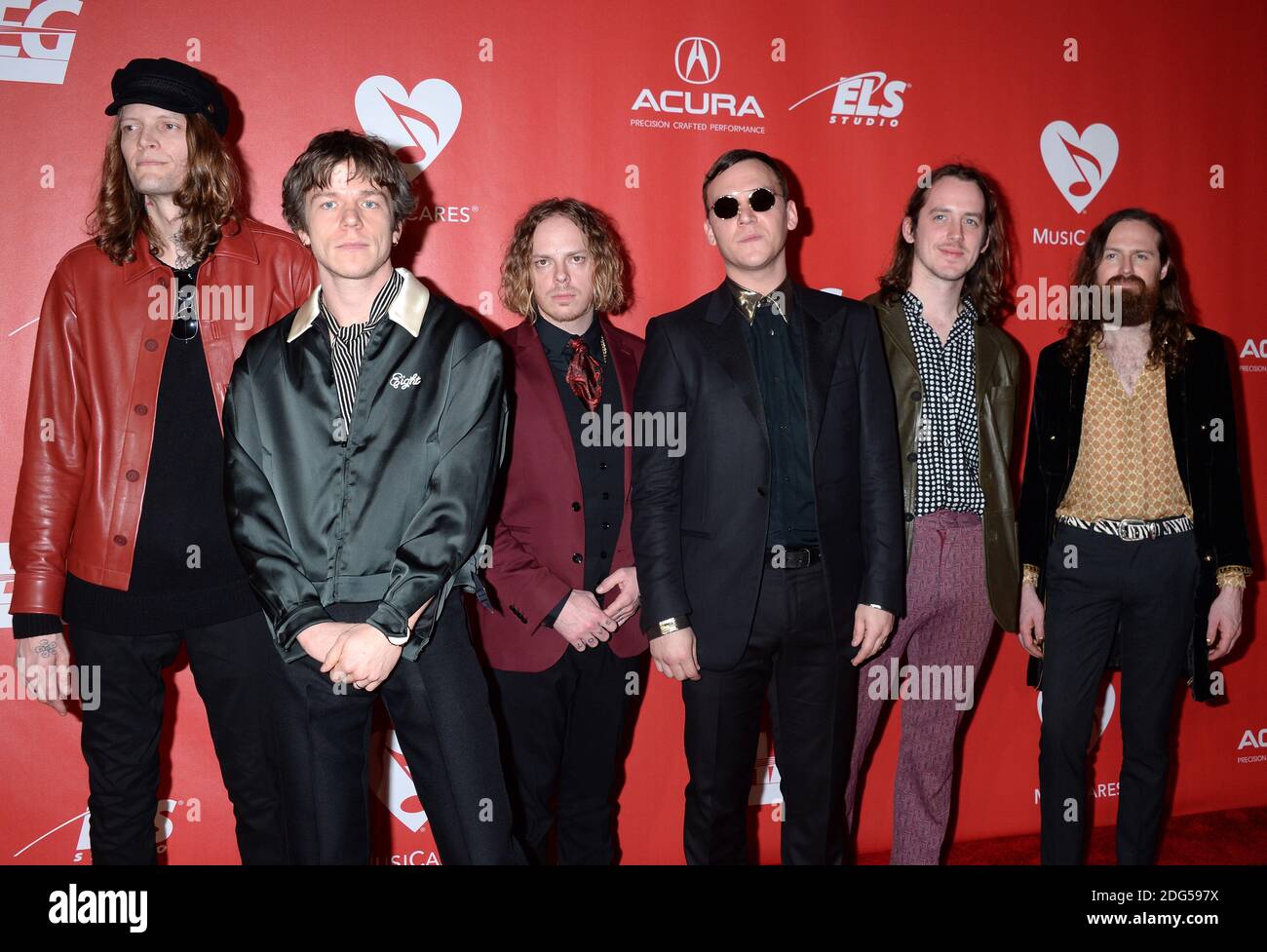 Daniel tichenor of cage the elephant hi-res stock photography and ...