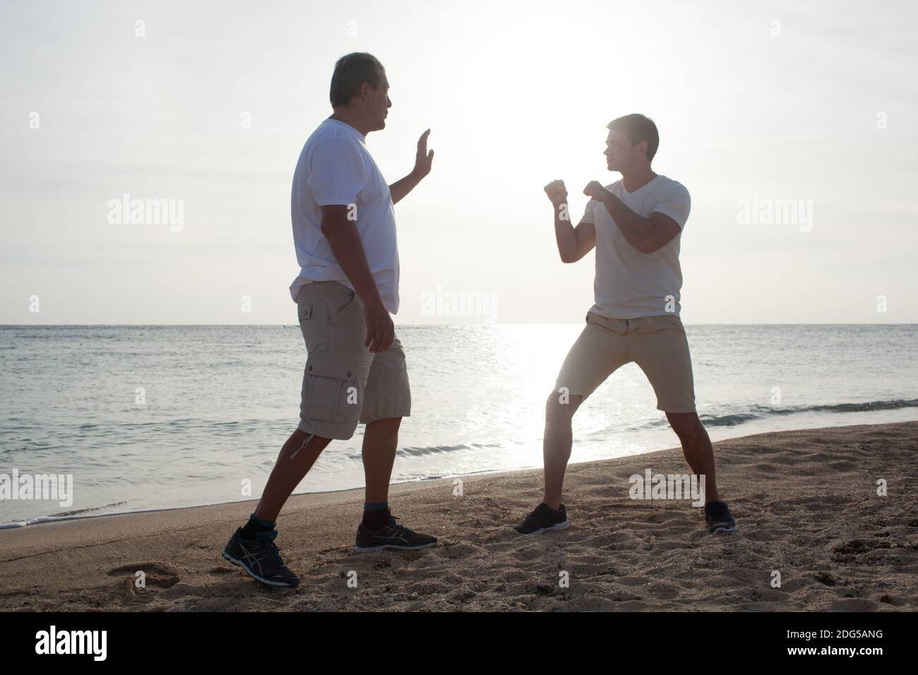 Boxing on the beach hi-res stock photography and images - Alamy