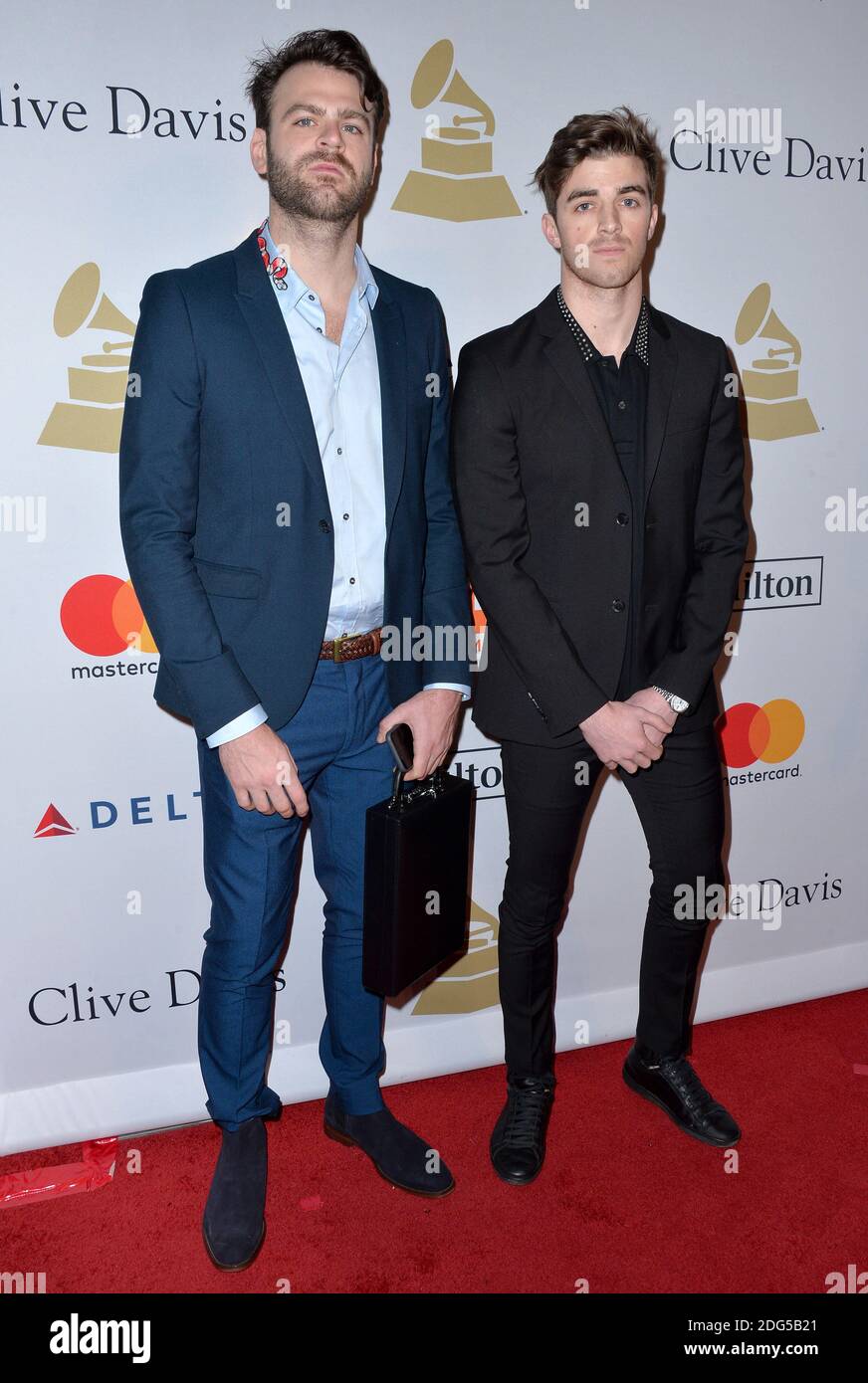 Drew Taggart and Alex Pall of The Chainsmokers attend Pre-Grammy Gala ...