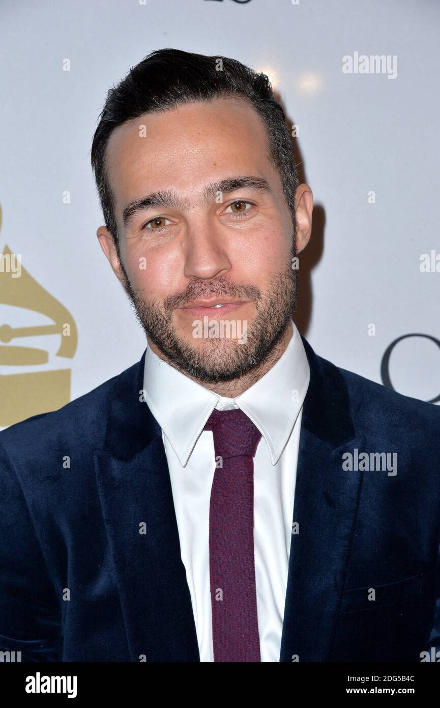 Pete Wentz attends Pre-Grammy Gala and Salute to Industry Icons ...
