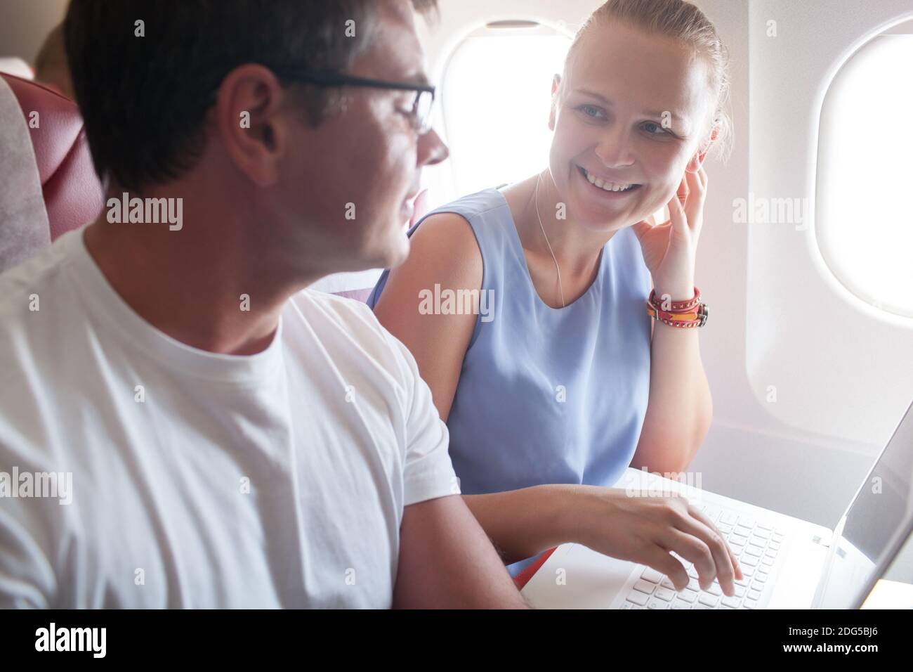 Happy plane hi-res stock photography and images - Alamy
