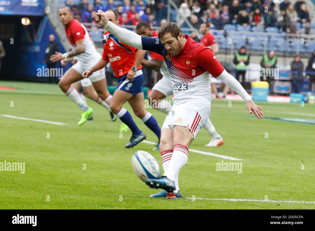 Bernard Laporte President of the French Rugby Federation during Rugby ...