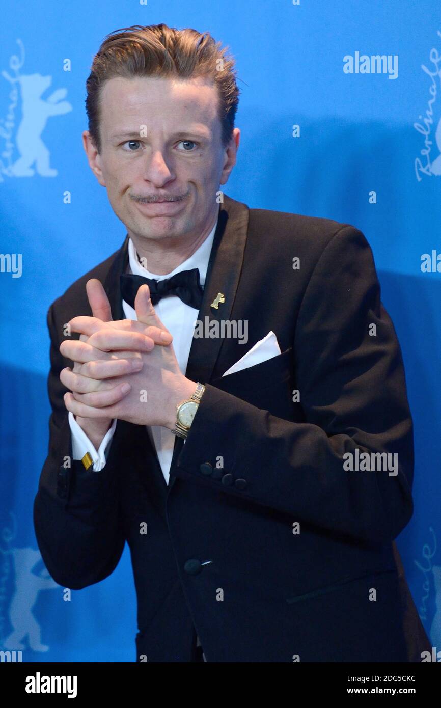 Alexander Scheer attending The Young Karl Marx Photocall during the ...