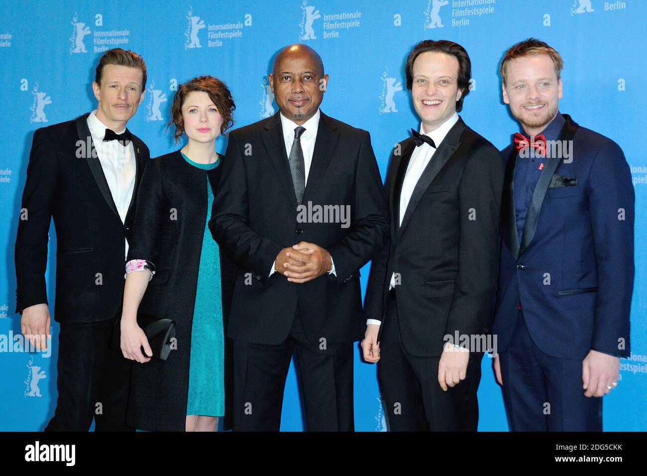 Alexander Scheer, Hannah Steele, Raoul Peck, August Diehl and Stefan ...