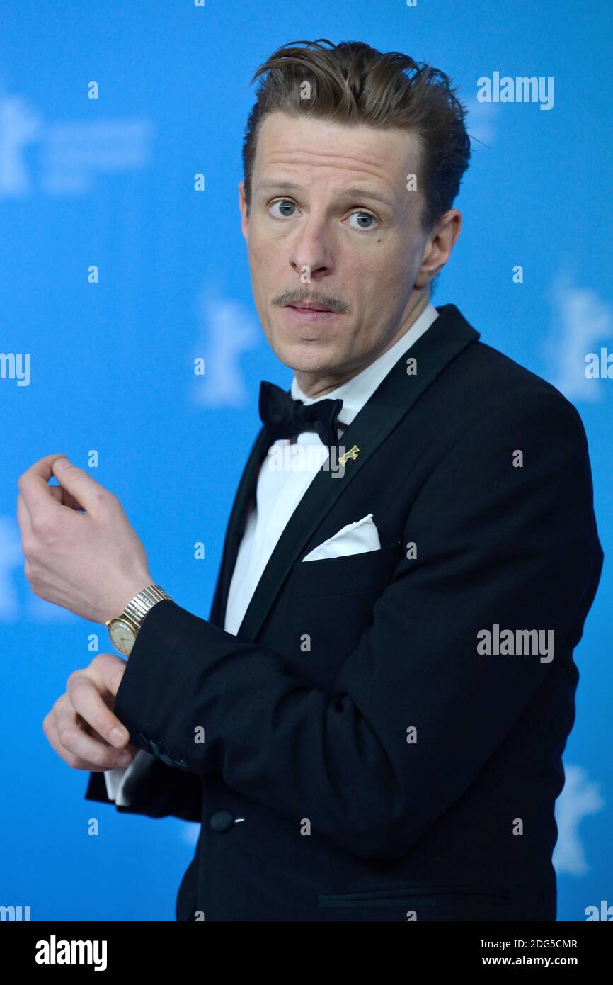 Alexander Scheer attending The Young Karl Marx Photocall during the ...