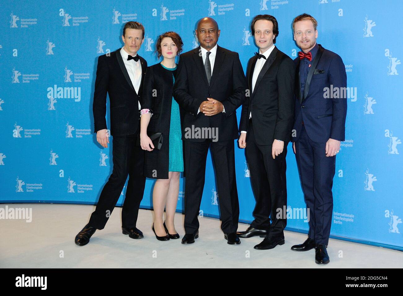 Alexander Scheer, Hannah Steele, Raoul Peck, August Diehl and Stefan ...