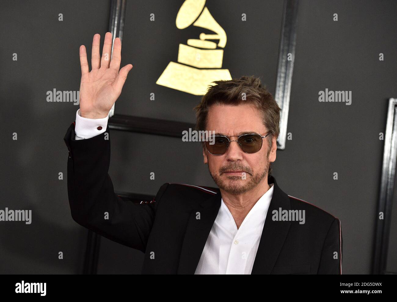 Jean-Michel Jarre attends the 59th GRAMMY Awards at STAPLES Center on ...