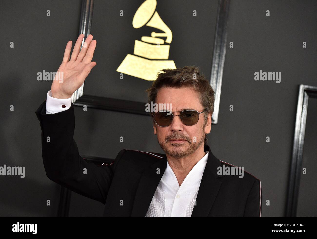 Jean-Michel Jarre attends the 59th GRAMMY Awards at STAPLES Center on ...