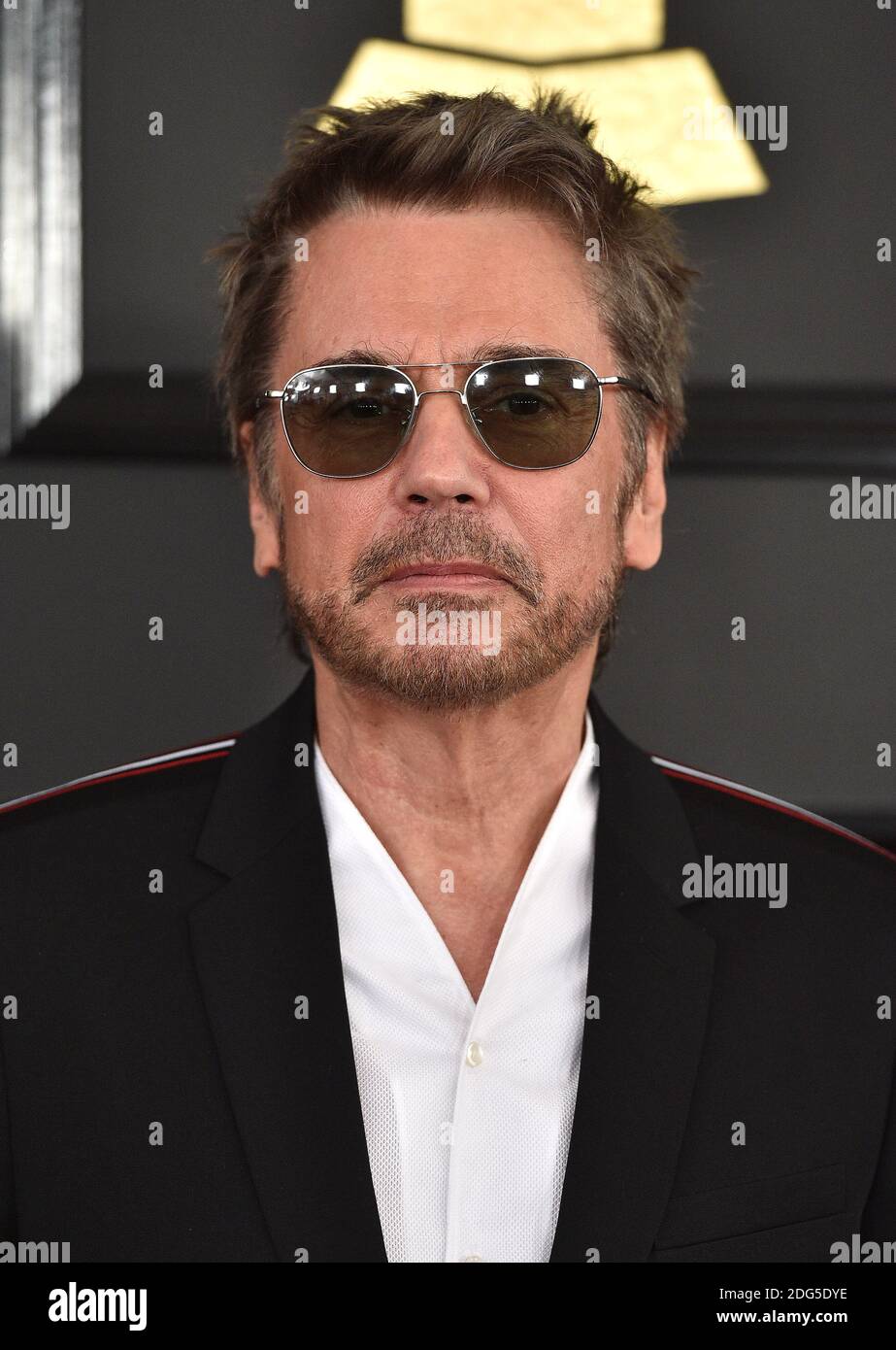 Jean-Michel Jarre attends the 59th GRAMMY Awards at STAPLES Center on ...