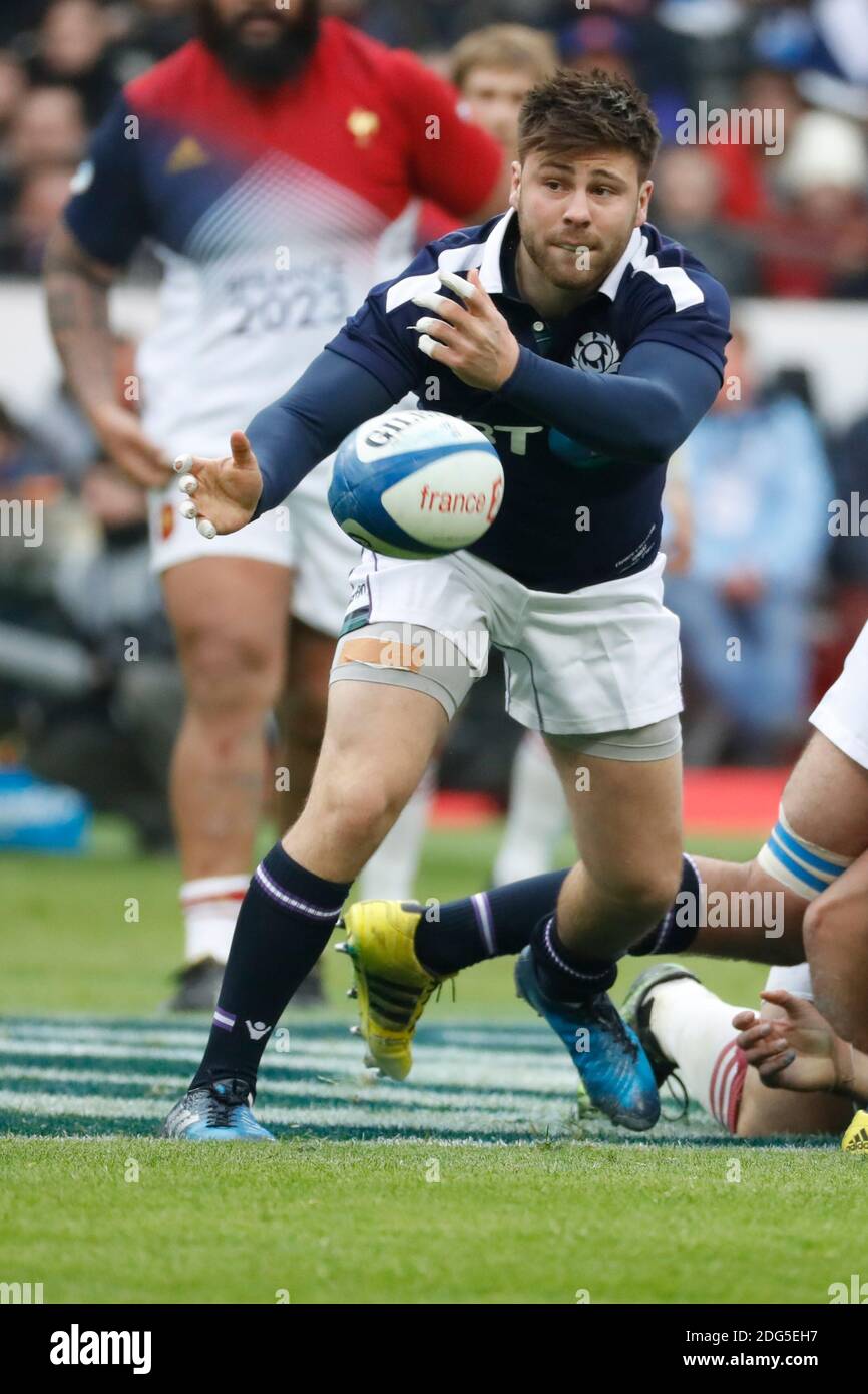 Scotland's Ali Price during Rugby RBS 6 Nations Tournament, France vs ...