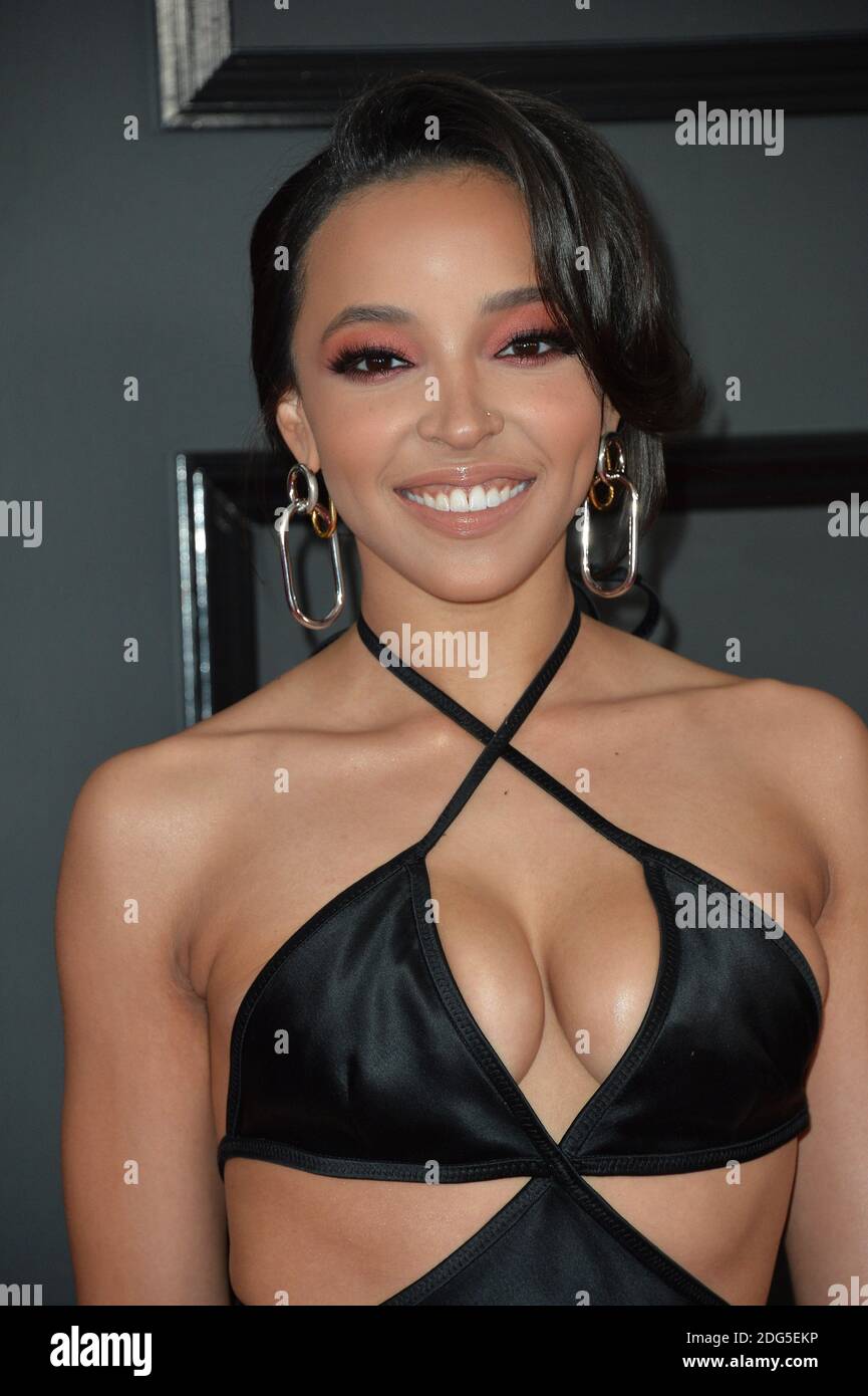 Tinashe attends the 59th GRAMMY Awards at STAPLES Center on February 12 ... Tinashe attends the 59th GRAMMY Awards at STAPLES Center on February 12 ...